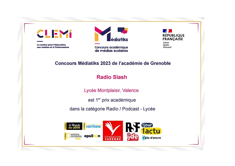 Bravo Radio Slash ! - Ensemble Montplaisir